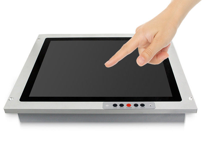 19 Inch Infrared Touch Screen Monitor Front OSD Button With Waterproof ...