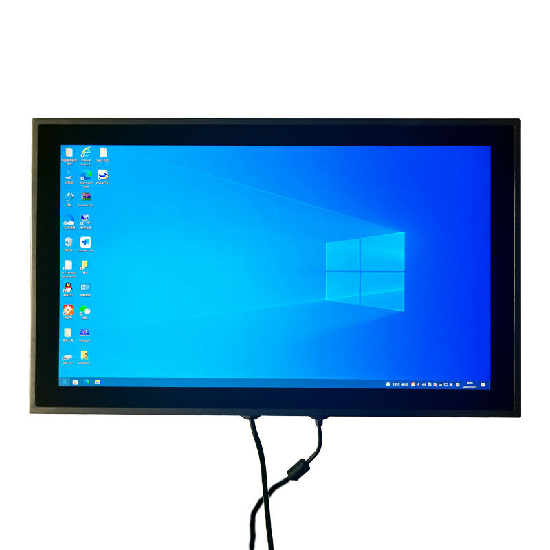 21.5 Inch LCD Stainless Steel Monitor 1000 Nits IP67 Enclosure Rugged ...