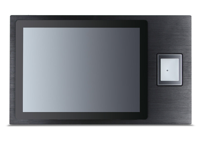 QR Code Scanner Industrial Touch Panel PC Front Panel IP65 17 Inch Size