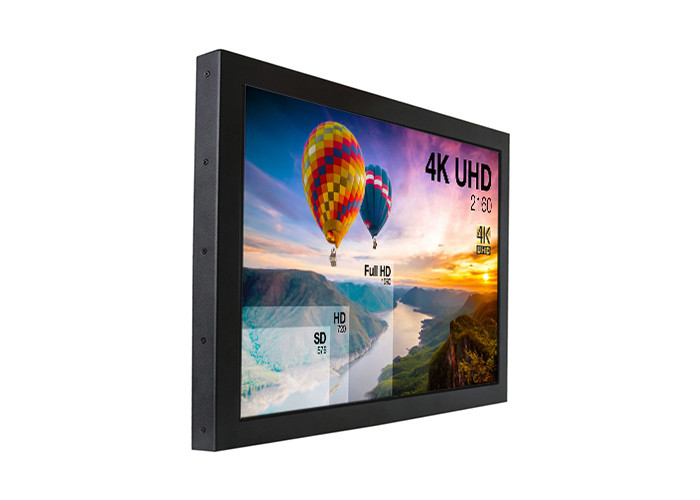 4K Open Frame LCD Monitor , Flat Touch Screen Computer Monitor High ...