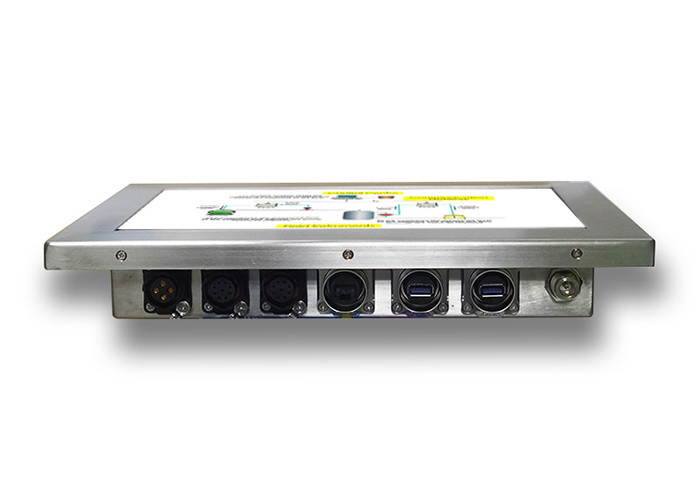 Durable Stainless Steel Panel PC 18.5 Inch Size And 9 - 36V Wide Voltage