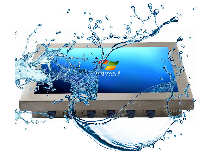 IP67 Panel PC / Panel Mount PC 10.4 Inch Intel® Core I3-4010u CPU And ...