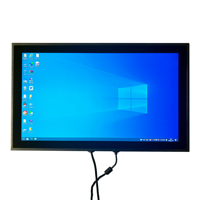 21.5 Inch LCD Stainless Steel Monitor 1000 Nits IP67 Enclosure Rugged ...